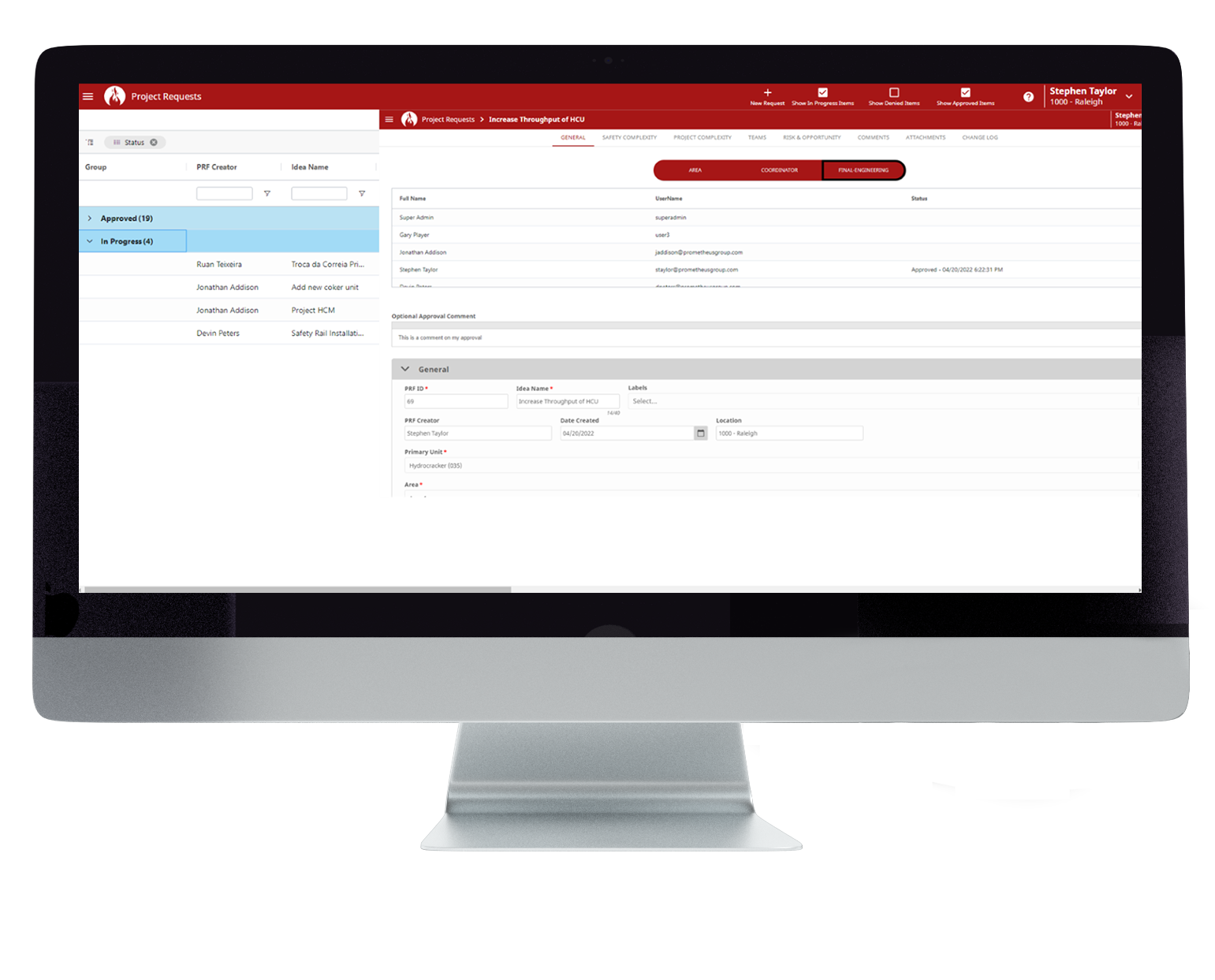 Construction & Capital Project Portfolio Management Software